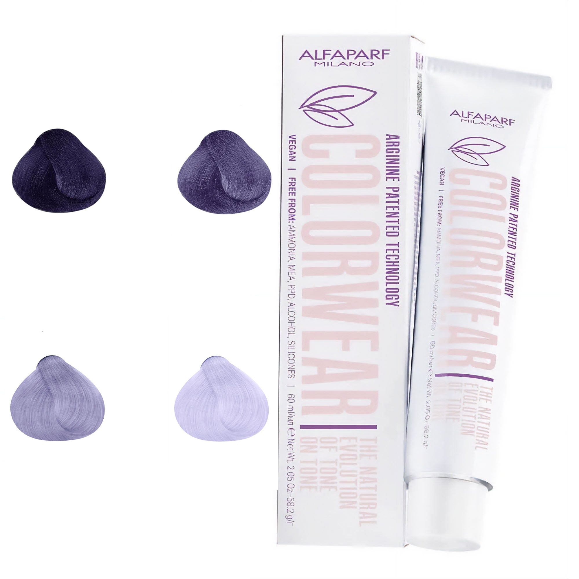 Alfaparf - Color Wear Semi Permanent Hair Colour Ultra Violet Series 6