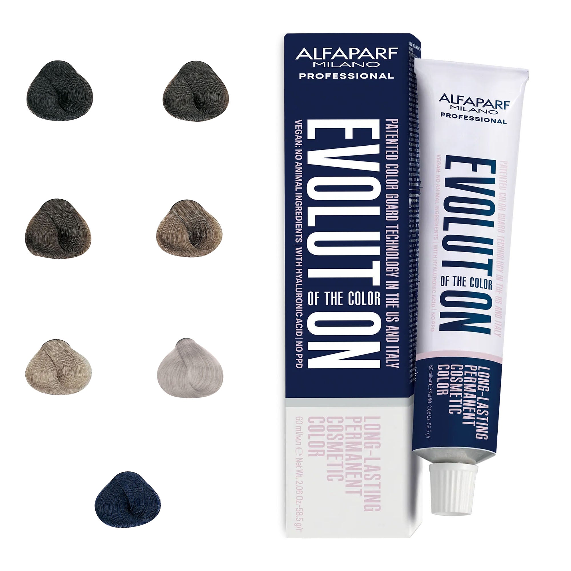 Alfaparf - Evolution of the Colour Permanent Hair Colour Ash Series 60