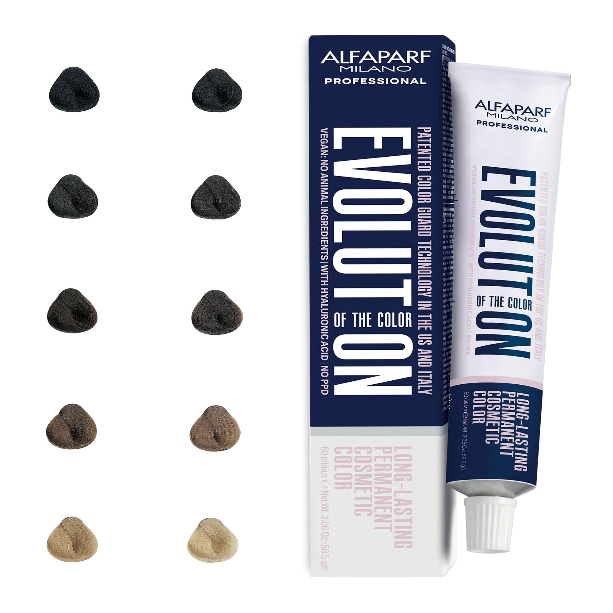 Alfaparf - Evolution of the Colour Permanent Hair Colour Cool Naturals