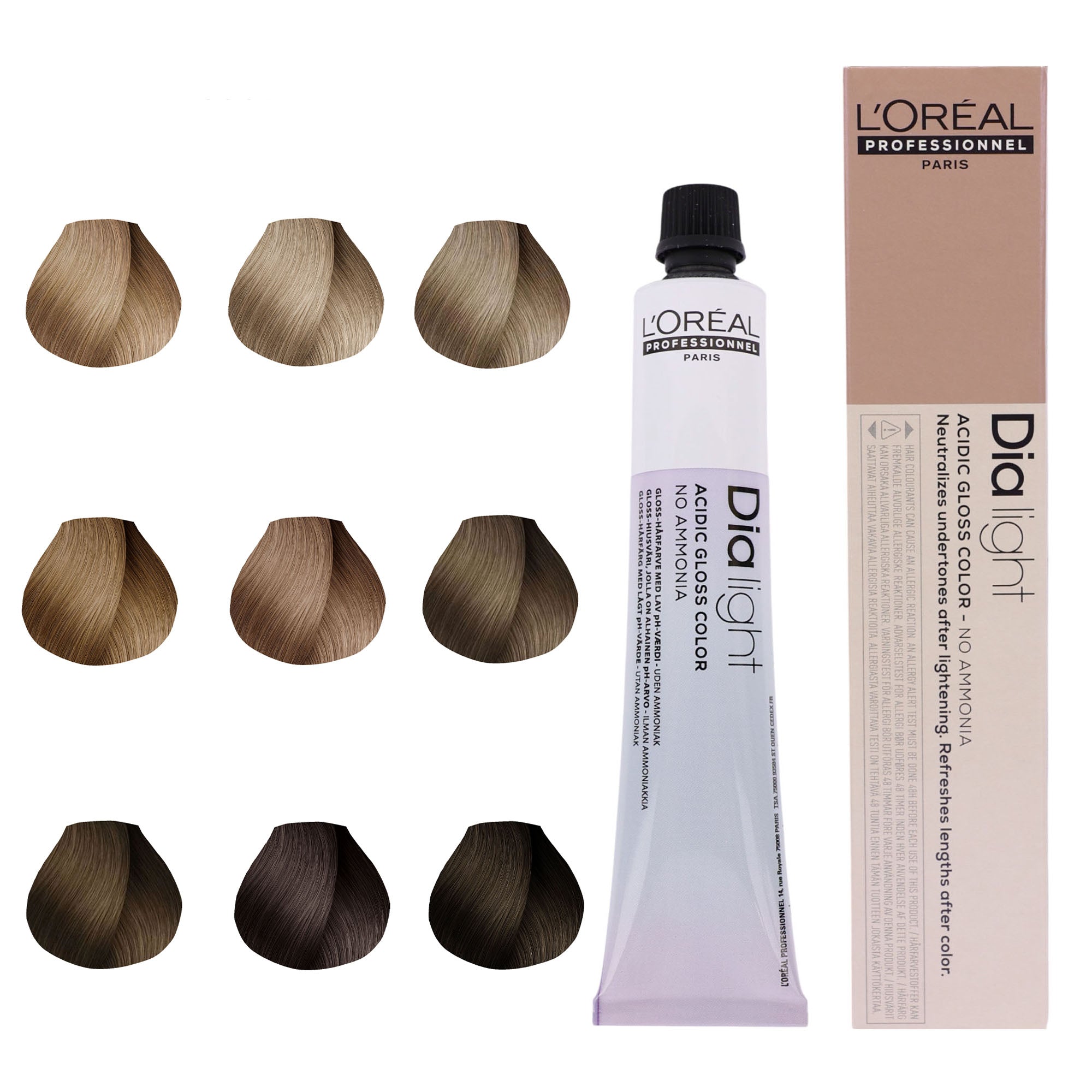 Loreal Professionnel - Dia Light Demi Permanent Acidic Gloss Hair Colo