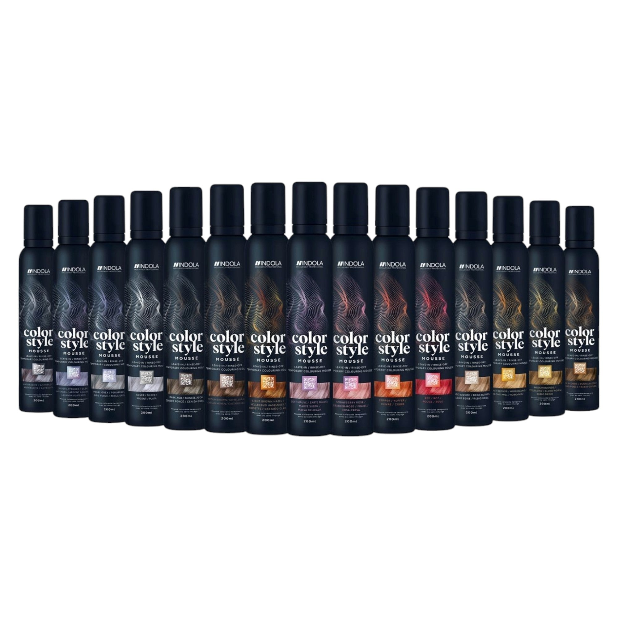 Indola - Color Style Mousse Temporary Hair Colour 200ml