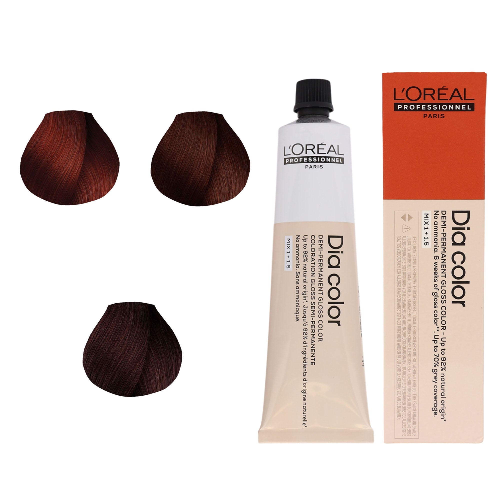 Loreal Professionnel - Dia Color Demi Permanent Gloss Hair Colour Red