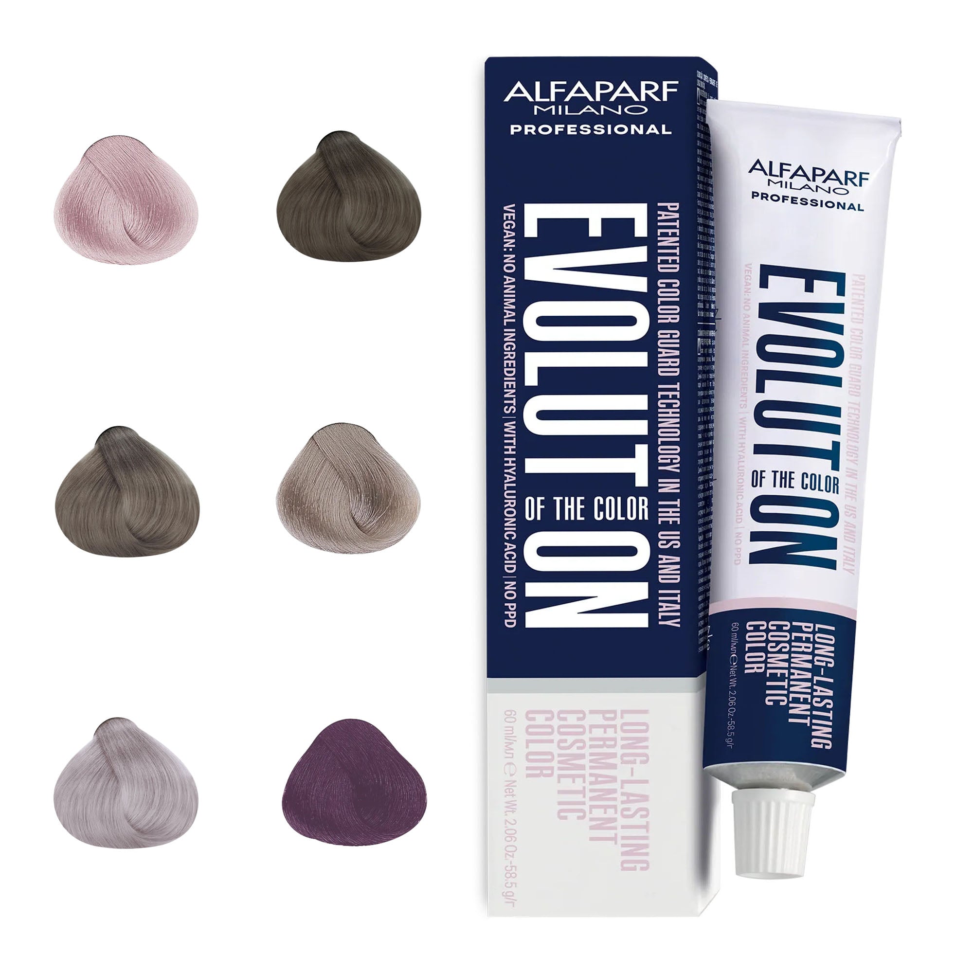 Alfaparf - Evolution of the Colour Permanent Hair Colour Violet Series