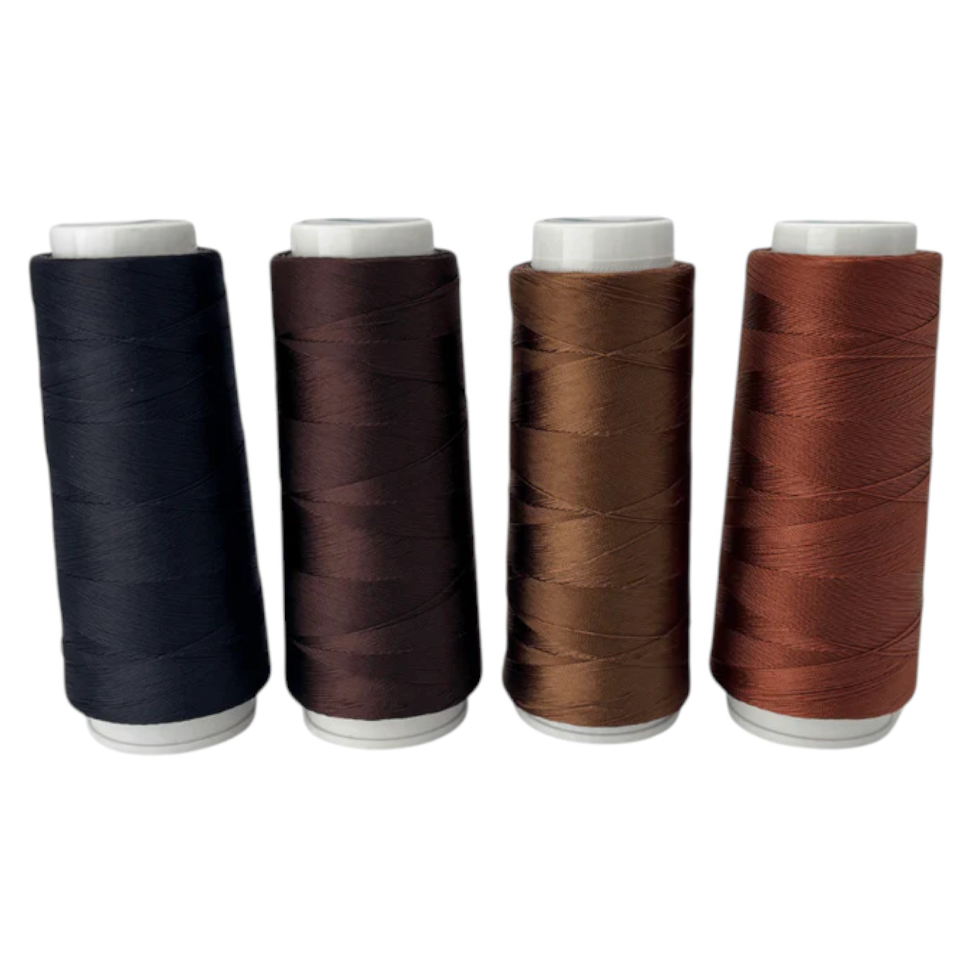 Hair Made Easi - Pre-bonded Nylon Weaving Thread Brunettes Series
