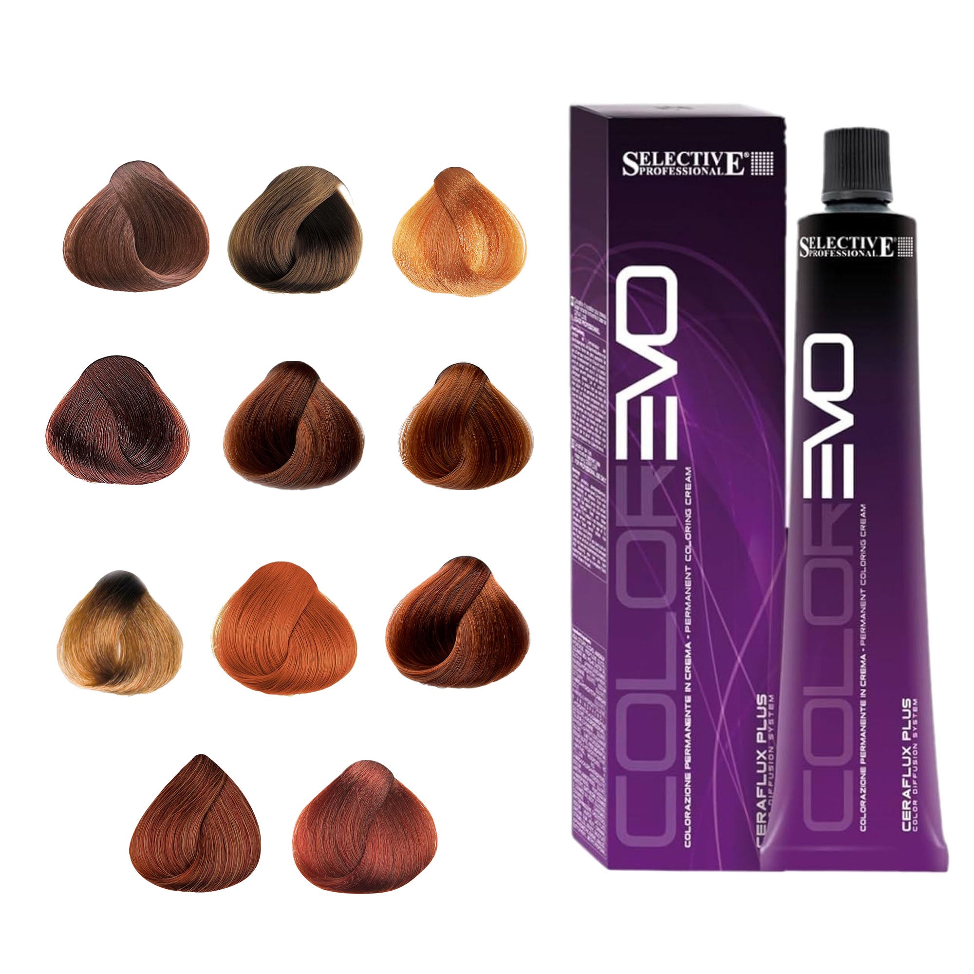 Selective Professional - Colorevo Permanent Hair Colour Copper Series