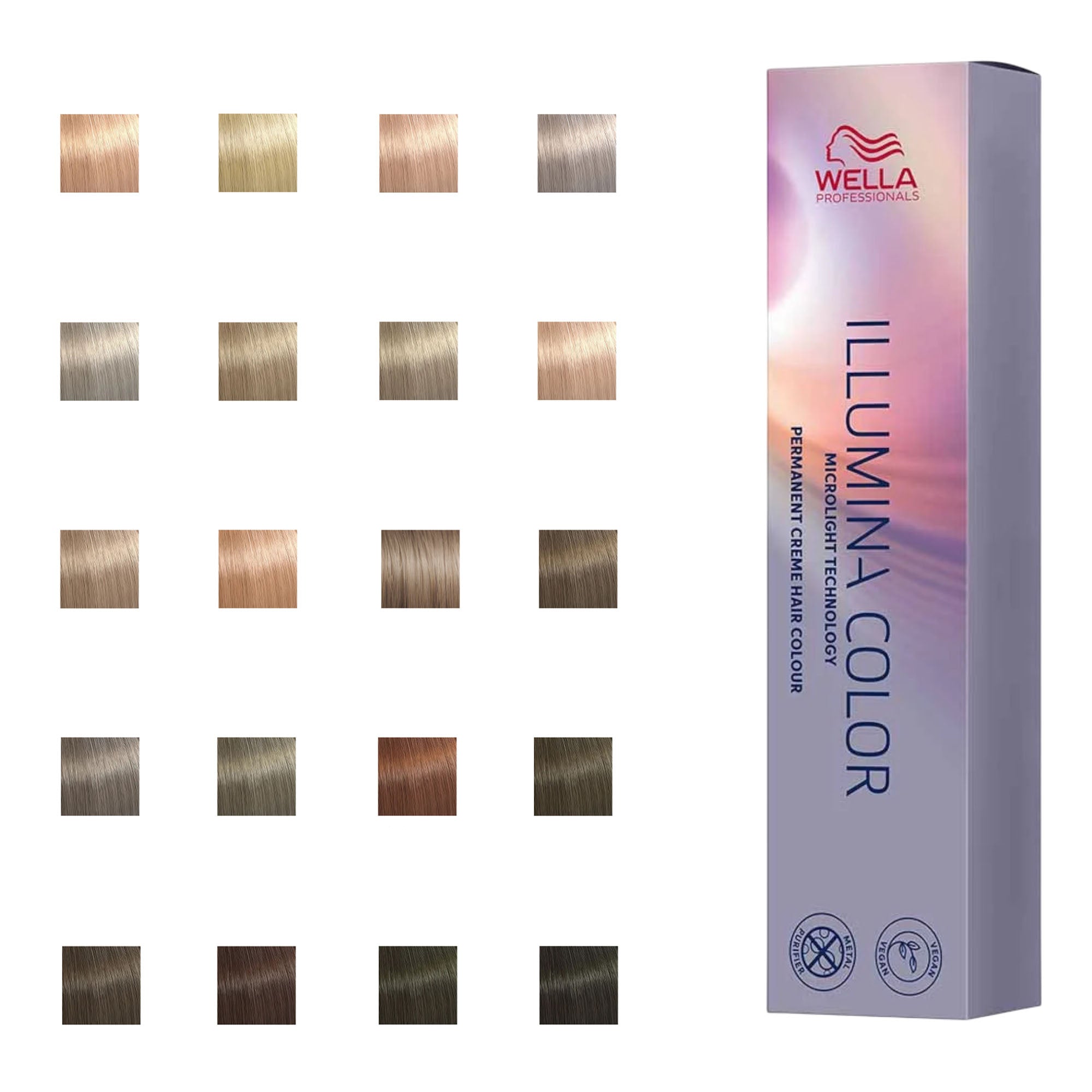Wella Professionals - Illumina Permanent Creme Hair Colour Cool Series