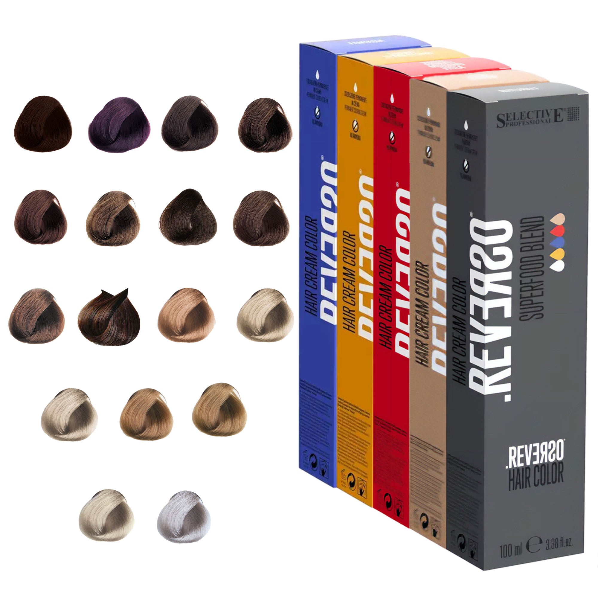 Selective Professional - Reverso Hair Cream Colour Fantasia Series 100