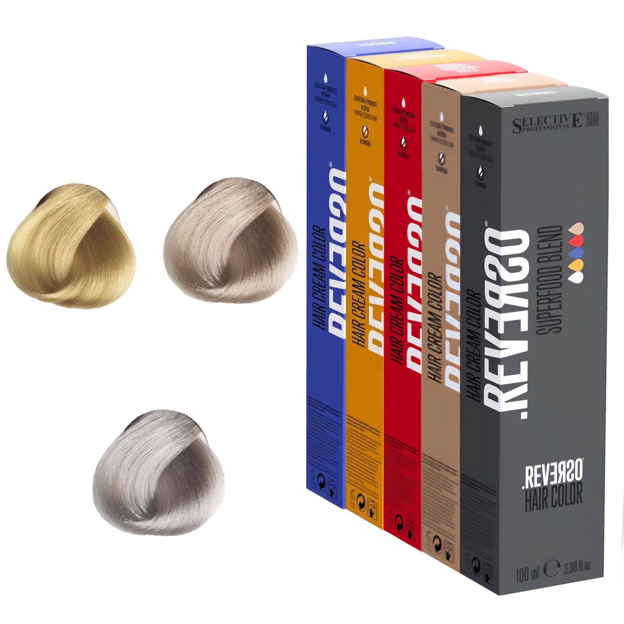 Selective Professional - Reverso Hair Cream Colour Hi Lift Blonde Seri