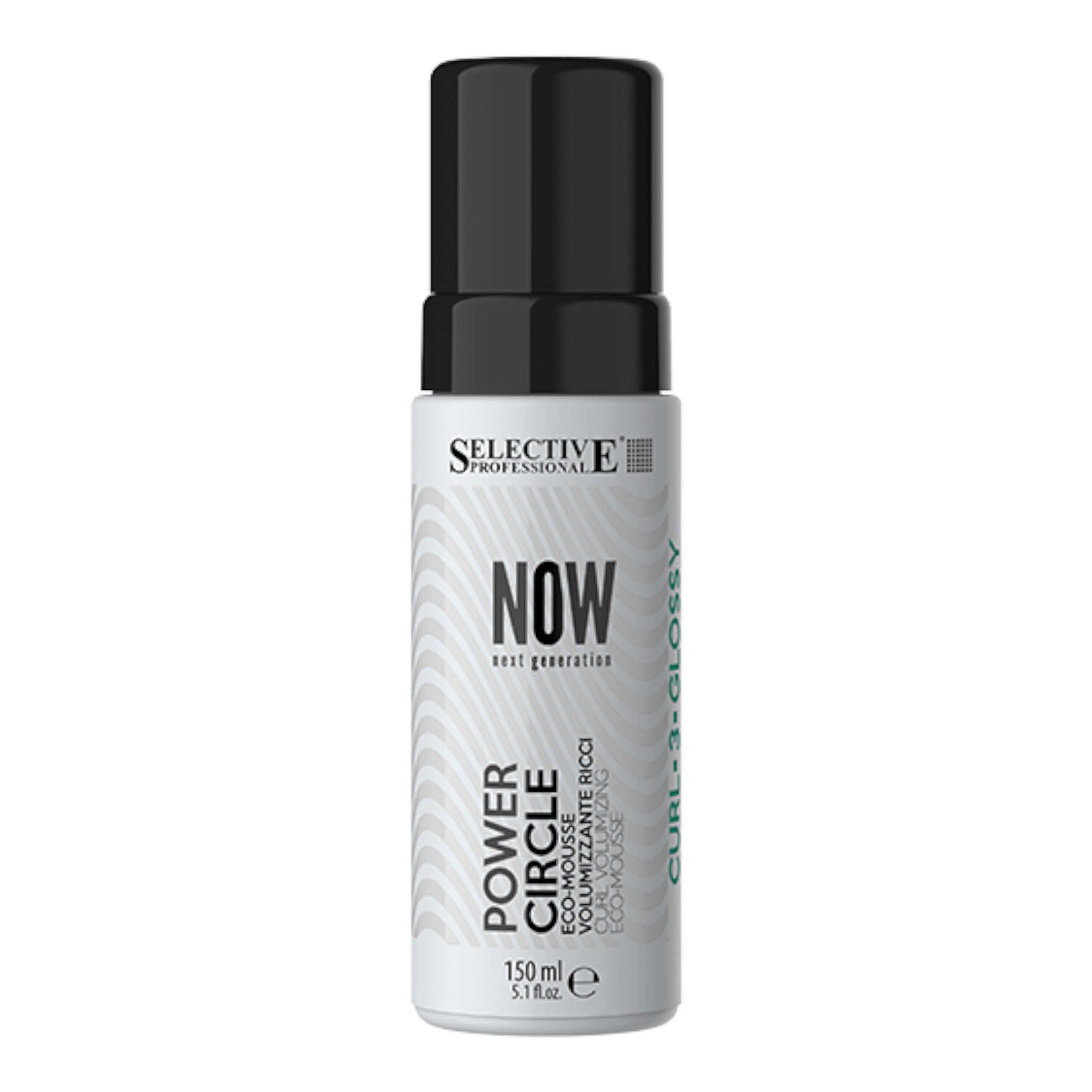 Selective Professional - Now Power Circle Eco Mousse Curl 3 Glossy 150