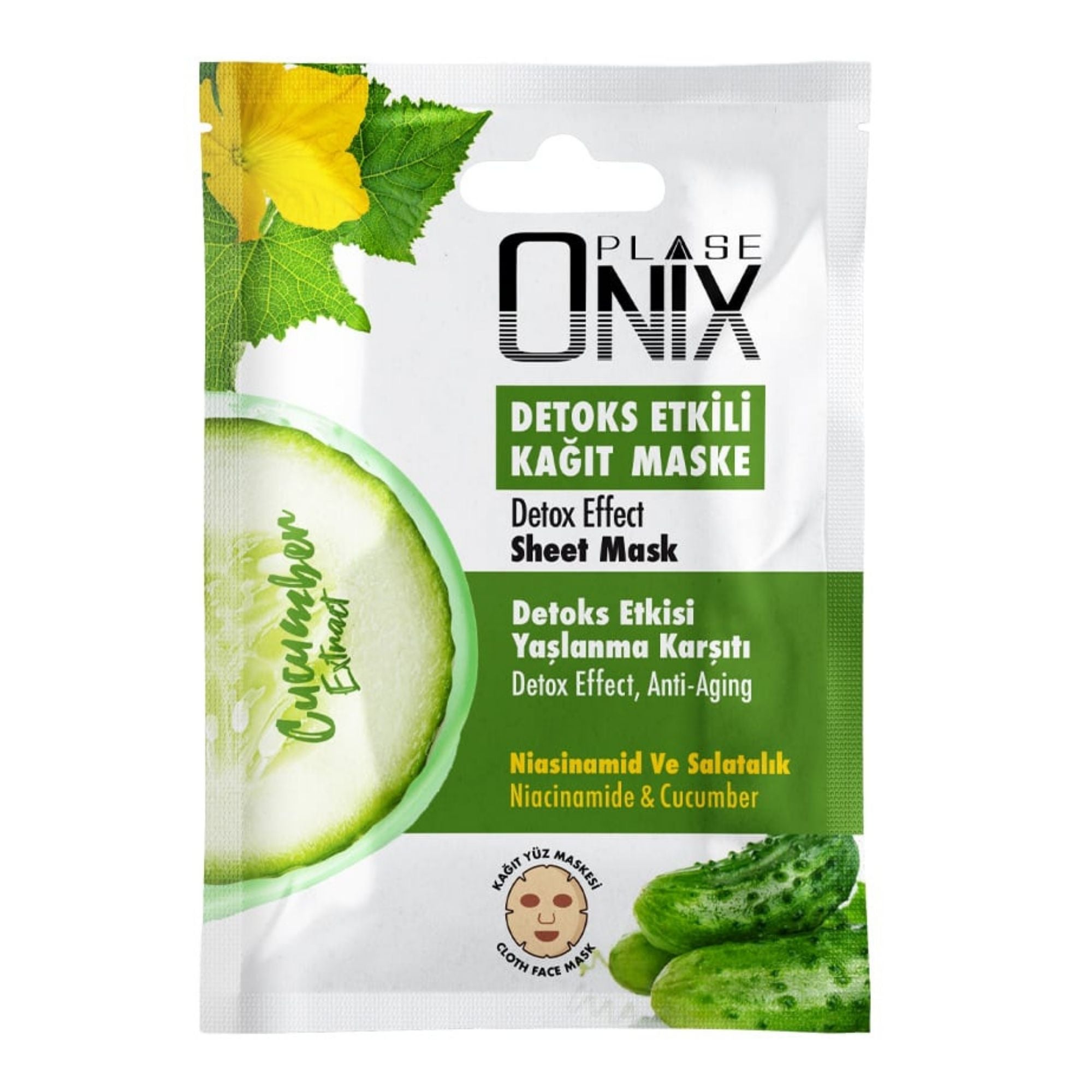 Morfose - Onix Detox Effect Sheet Face Mask 20ml