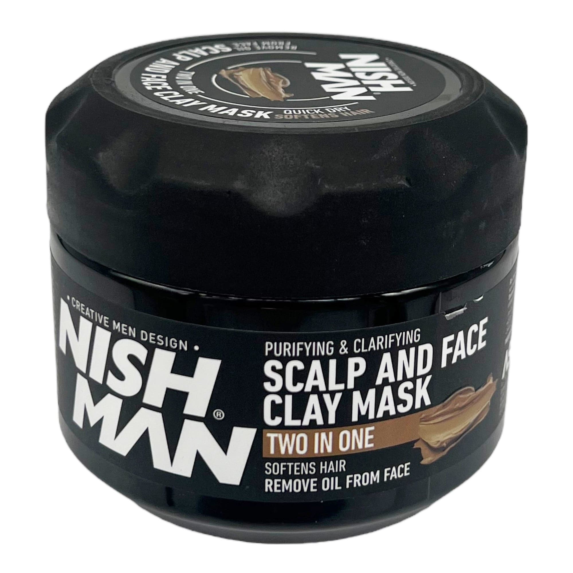 Nishman - Scalp and Face Clay 2in1 Mask 450g