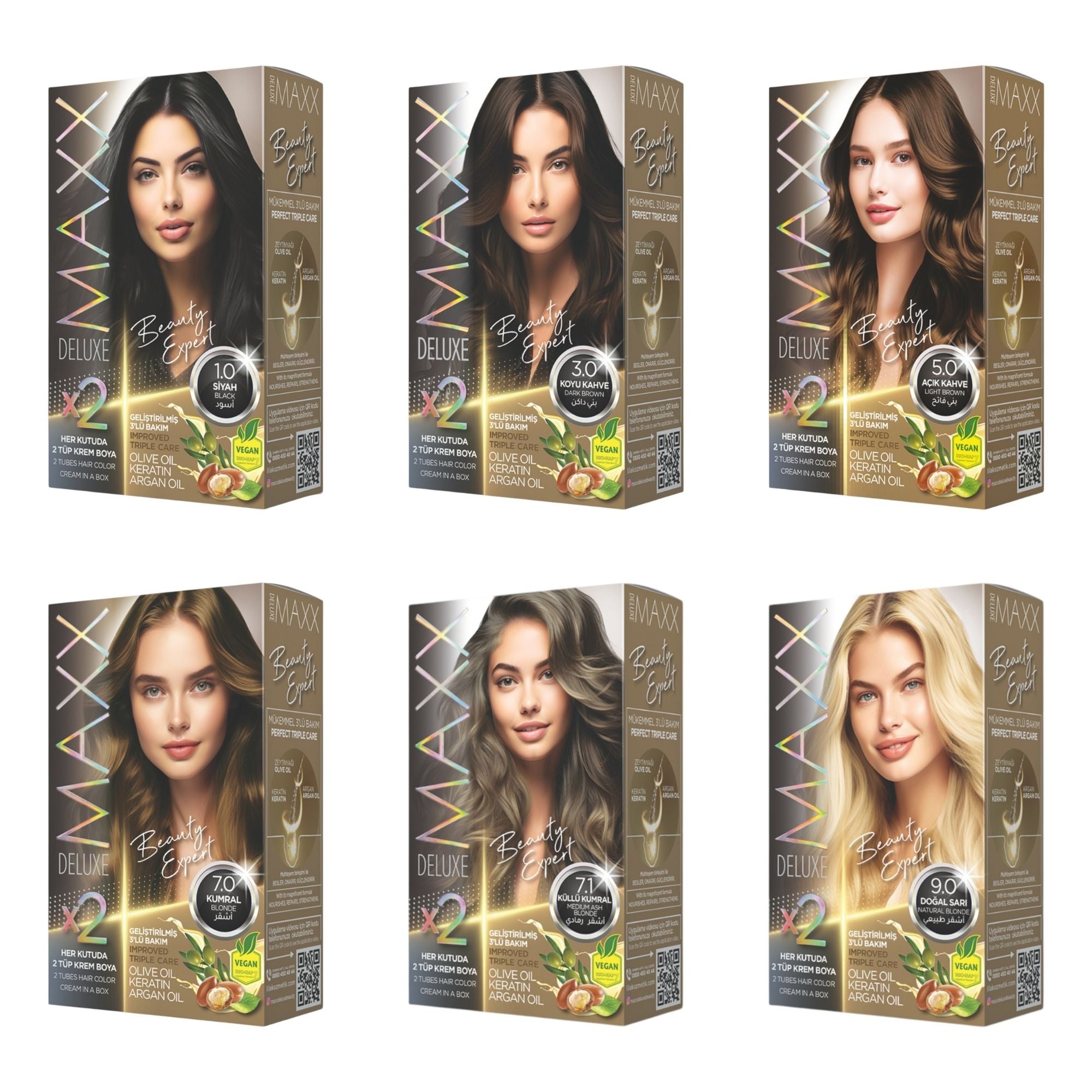 Maxx Deluxe - Beauty Expert Hair Colour (2 Applications)